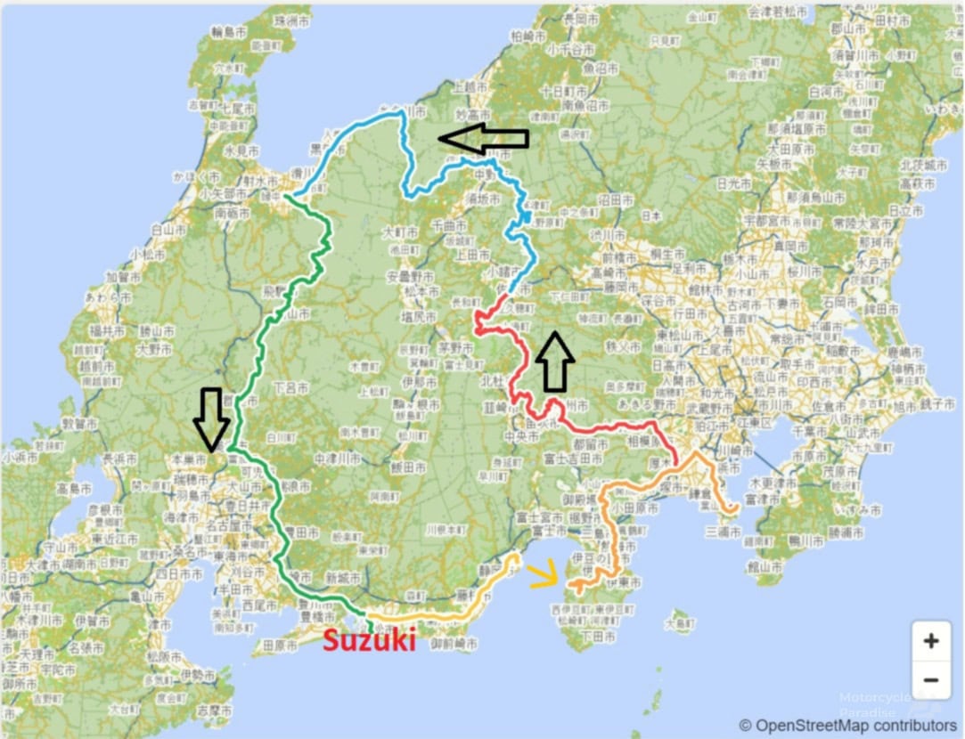 Suzuki Motorcycles tour | Motorcycle Paradise