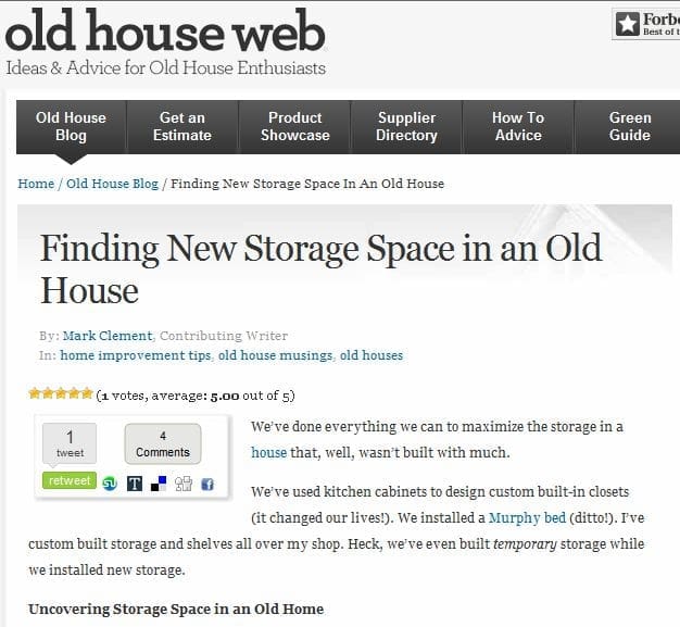 Finding Storage Space in an Old House ‣ MyFixitUpLife