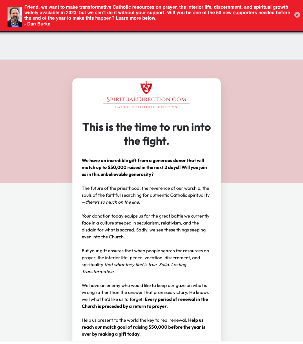 How adding a humanized sticky bar to donation pages during a year-end ...