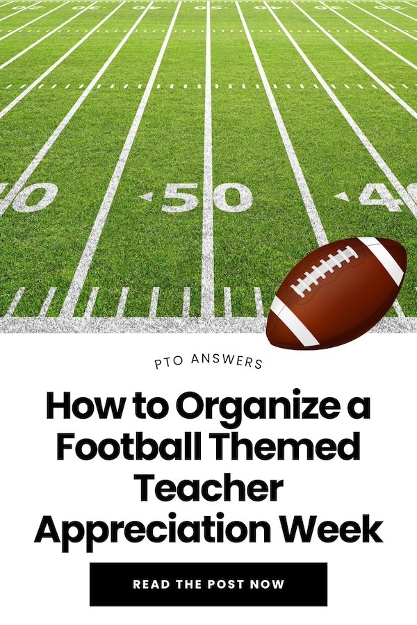 Huddle Up for a Memorable Football-Themed Teacher Appreciation Week ...