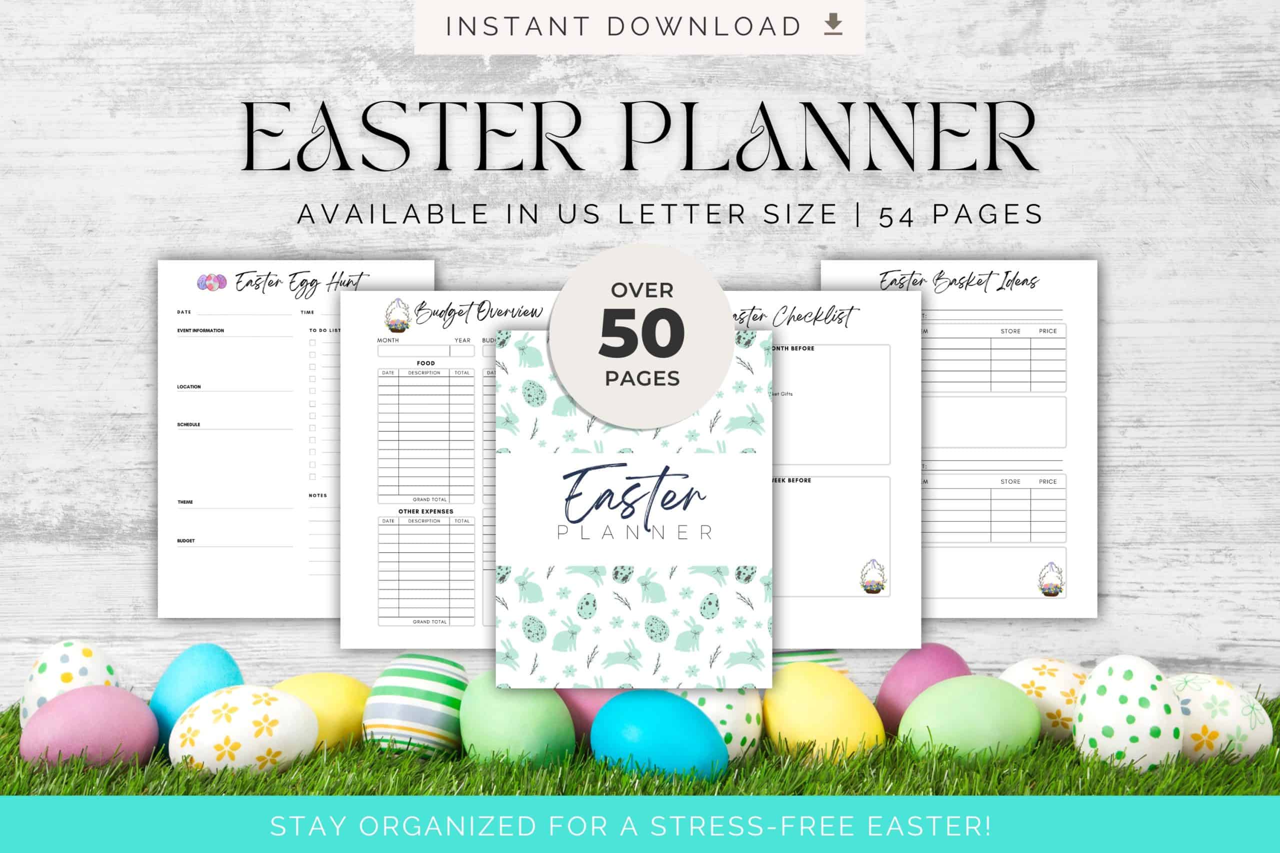 Ultimate Easter Planner - Retro Housewife Goes Green