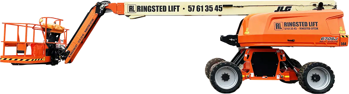 JLG 670SJ Self leveling – Ringsted Lift