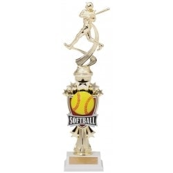 3'' World Class Softball Medallion Gold - Sylvan Studio
