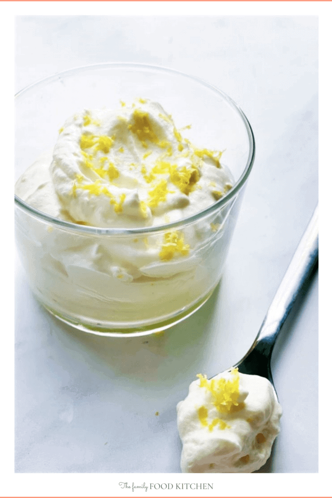 Lemon Syllabub - The Family Food Kitchen