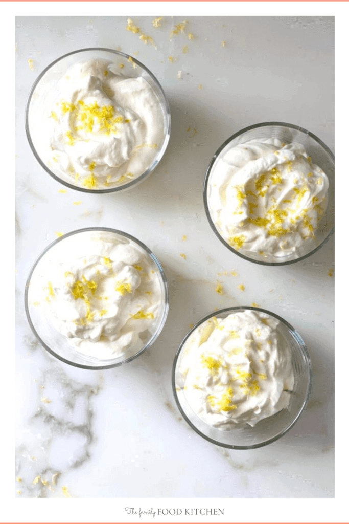 Lemon Syllabub - The Family Food Kitchen