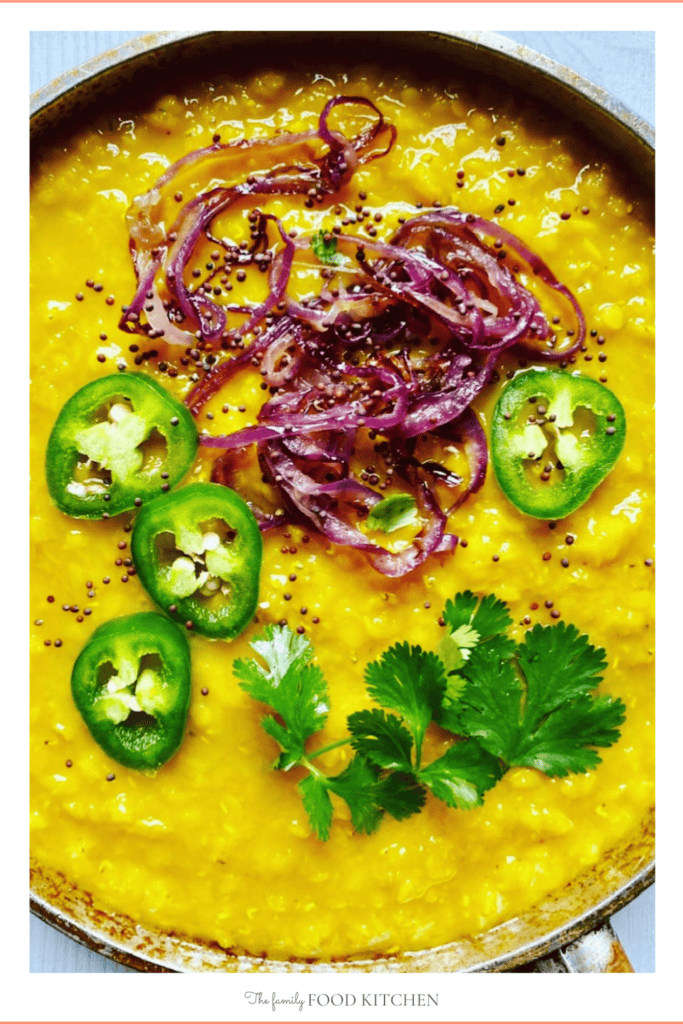 Easy Red Lentil Dahl - The Family Food Kitchen