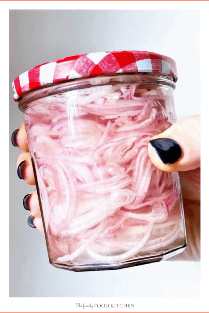 Quick Pickled Shallots - The Family Food Kitchen