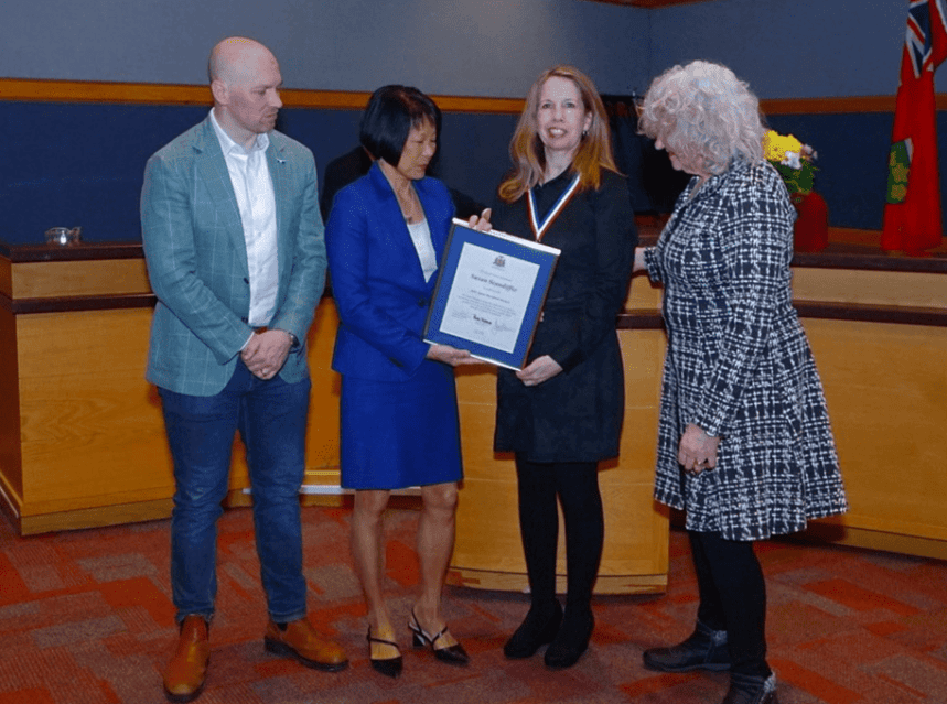 Community champion Susan Scandiffio wins the 2024 Agnes Macphail Award ...