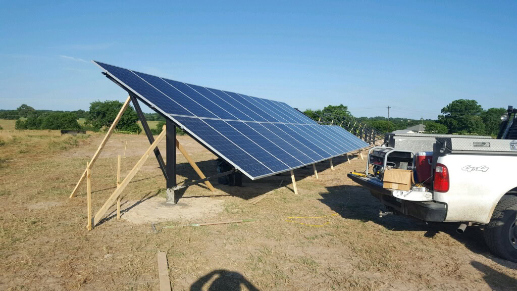 Commercial Solar Farm Sulphur Springs, Texas | Universal Solar