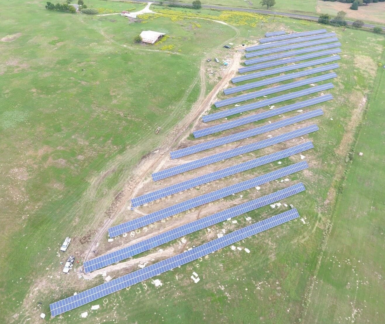 Commercial Solar Farm Sulphur Springs, Texas | Universal Solar