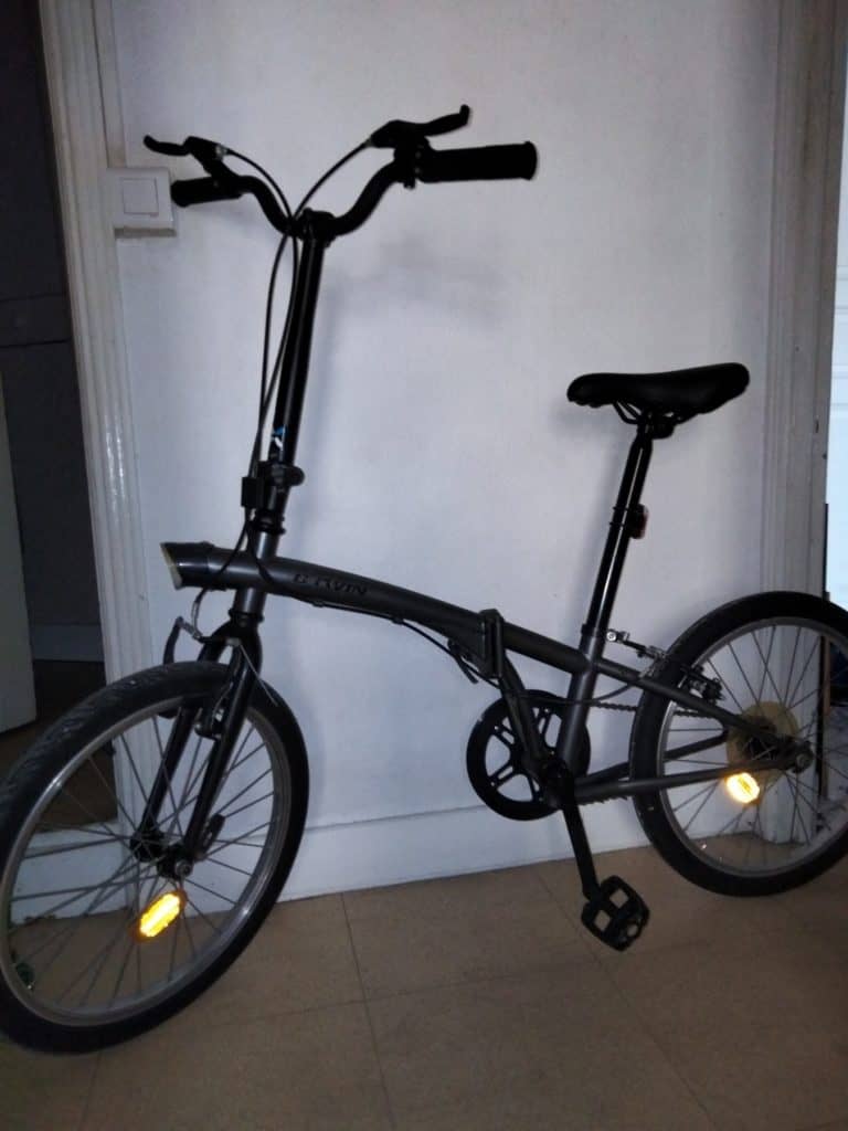 Btwin Tilt 100 used reconditioned folding bike - VENDRE-SON-VELO.COM