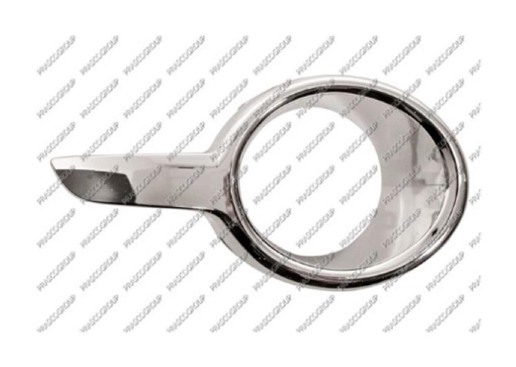Maska branika PEUGEOT 208 prednja desna -15 krom okvir maglenka