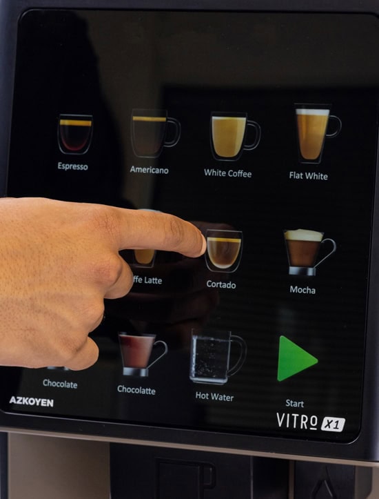 Vitro X1 Coffee Machine | Office Coffee Machines | Aquacool