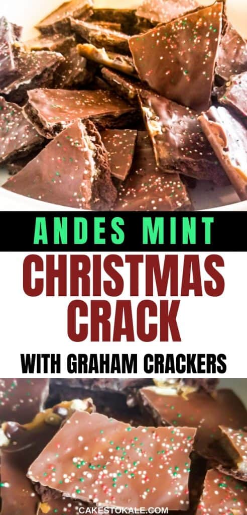 Andes Mint Christmas Crack - Cakes to Kale