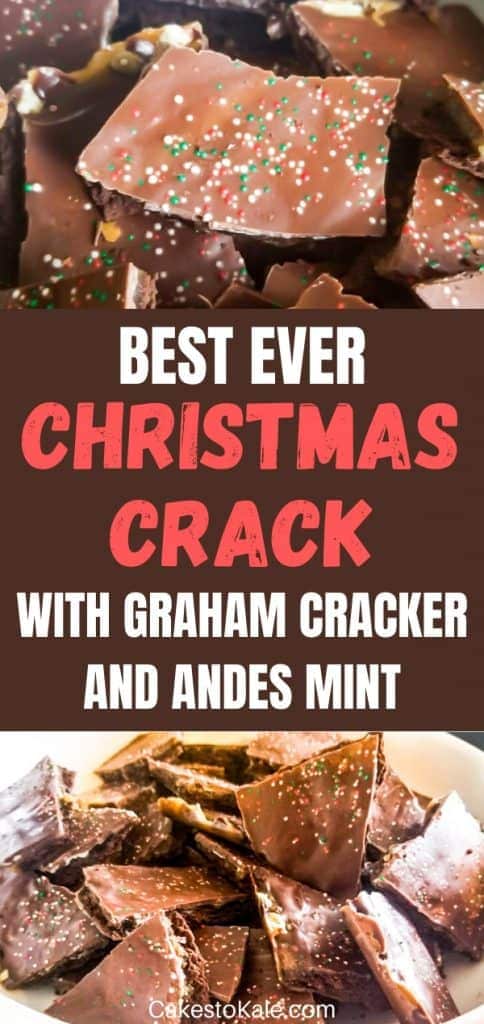 Andes Mint Christmas Crack - Cakes to Kale