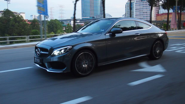 Mercedes-Benz C250 Coupe test drive review