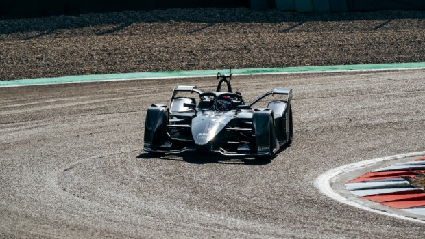 Mercedes-Benz First Formula E Car Makes Track Debut