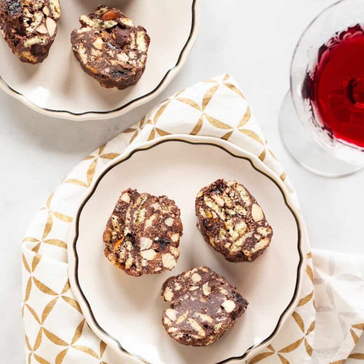 Chocolate "Salami" Holiday Cookies | Good Food Stories