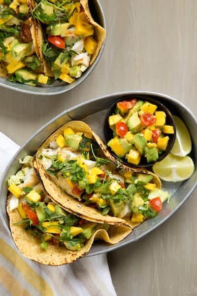 Mango Avocado Fish Tacos Recipe | Good. Food. Stories.