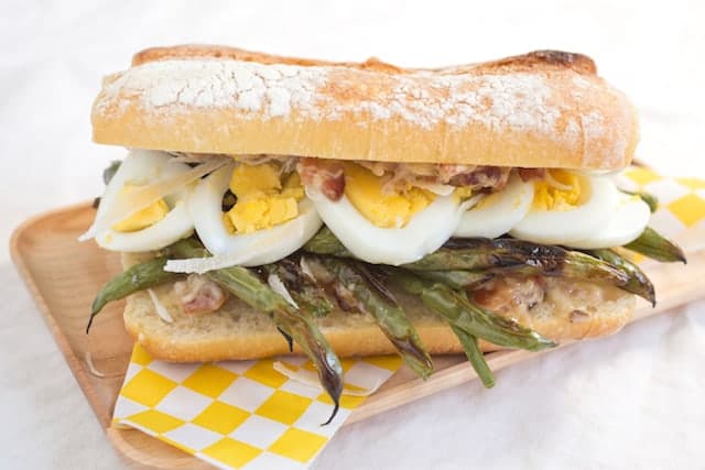 Green Bean Sandwich with Bacon Aioli | Good. Food. Stories.