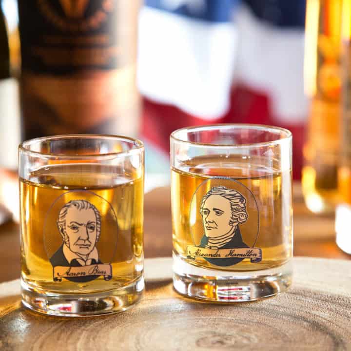 Alexander Hamilton Cocktail Shot - Good Food Stories
