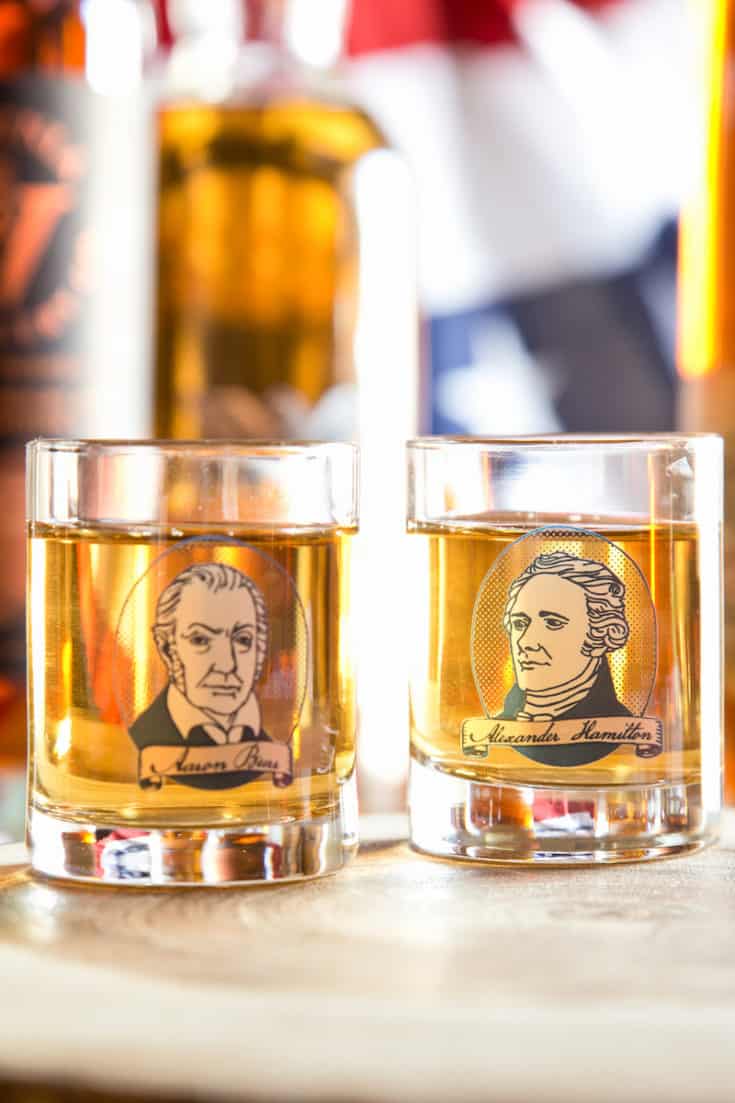 Alexander Hamilton Cocktail Shot - Good Food Stories