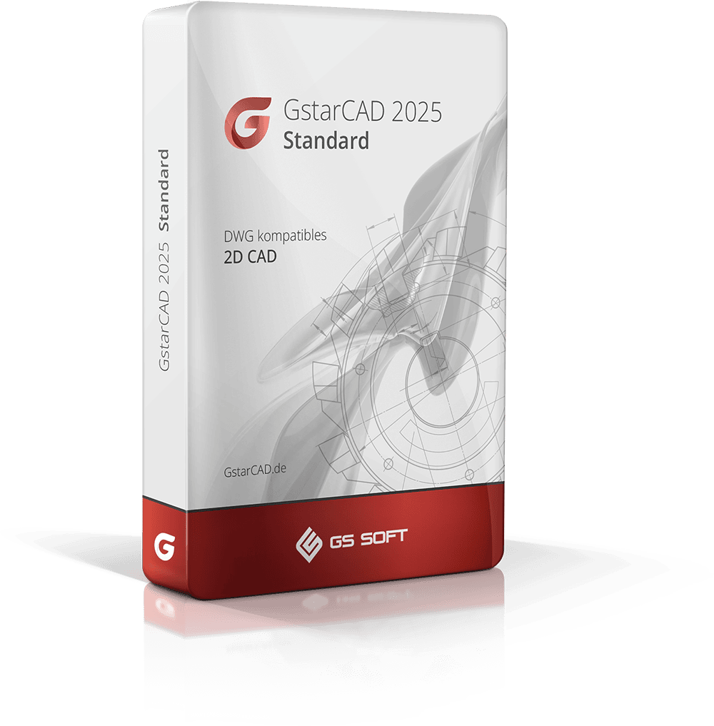 Programm zum präzisen Zeichnen GstarCAD Standard - GstarCAD Deutschland