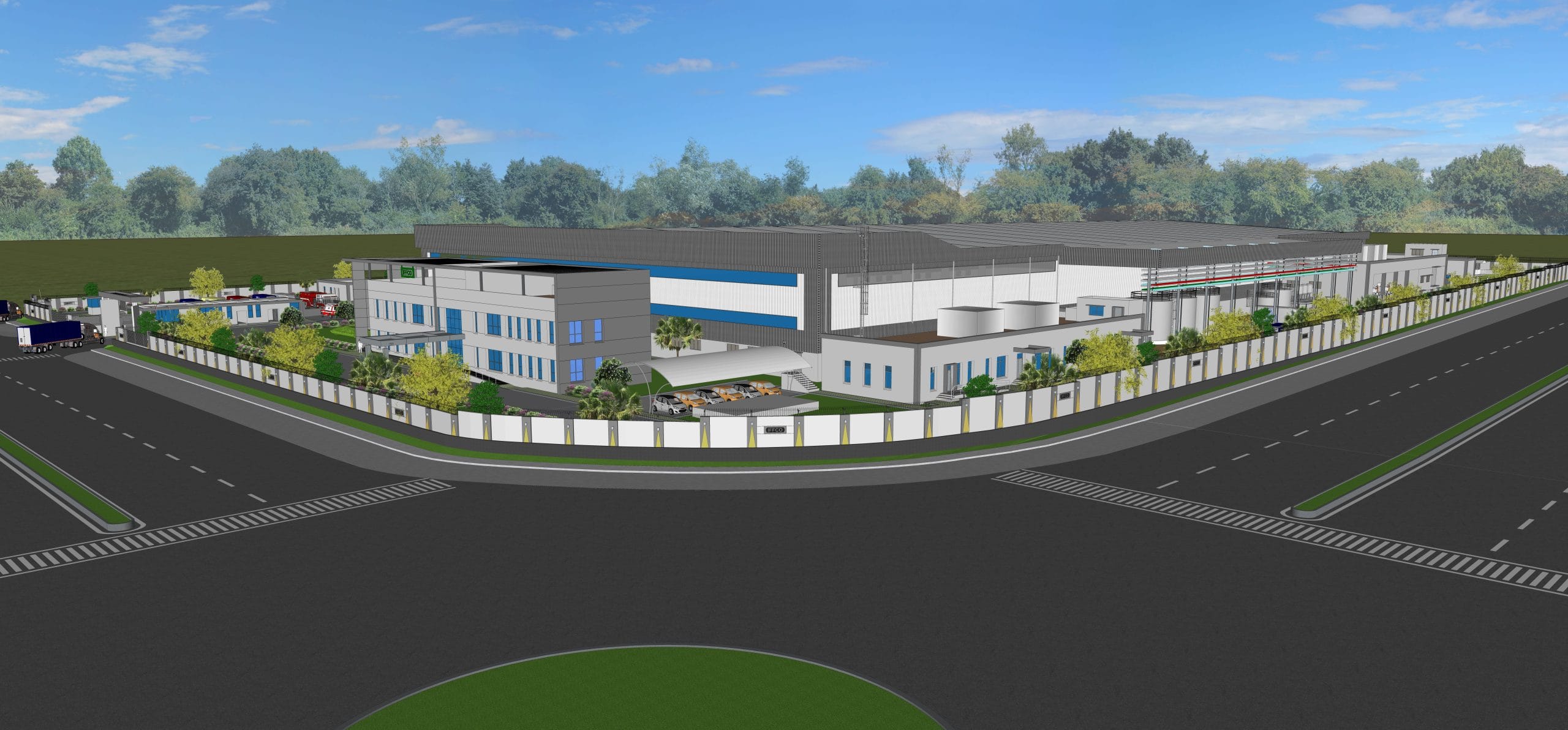 A Greenfield Liquid Fertiliser Manufacturing Plant Alongwith Cap and ...