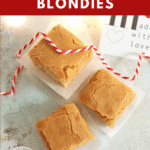 Basic Blondie Recipe - how to make blondies - Sew White