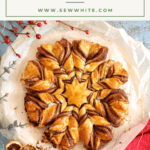 Nutella Puff Pastry Snowflake - Sew White