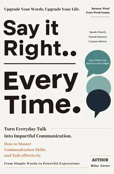 Say it Right Every Time | Curated Books | TwinandTine.com