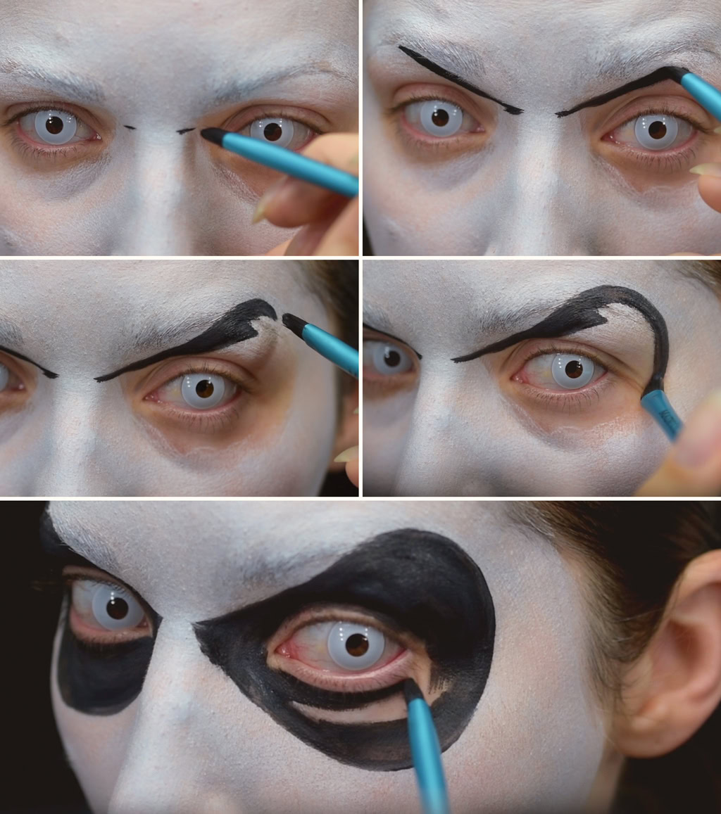 jack skellington makeup tutorial