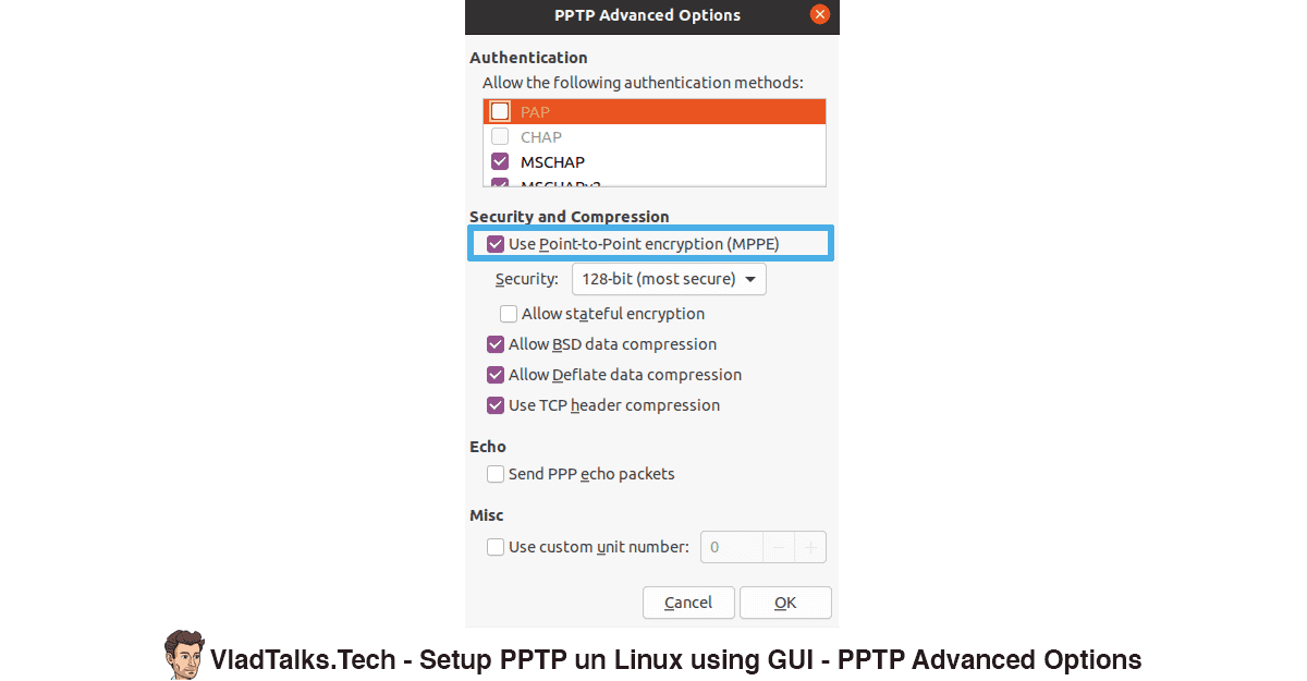 How to set up PPTP on Linux easily