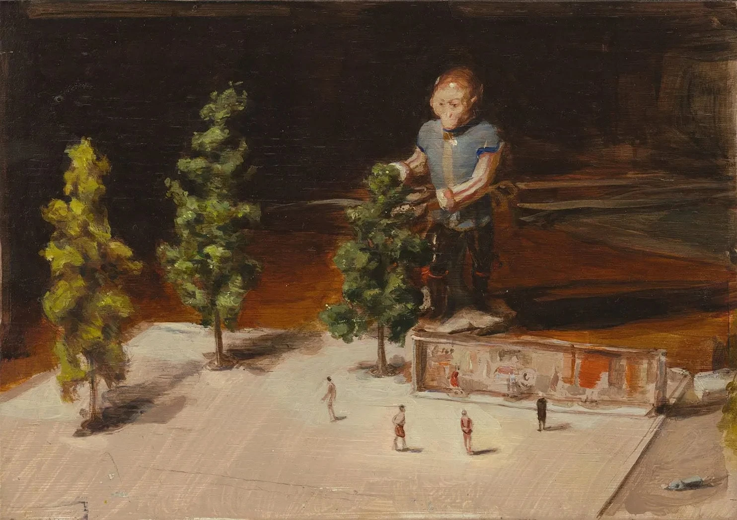 Michaël Borremans, The Monkey at David Zwirner ★★★★★ - pierre d'alancaisez