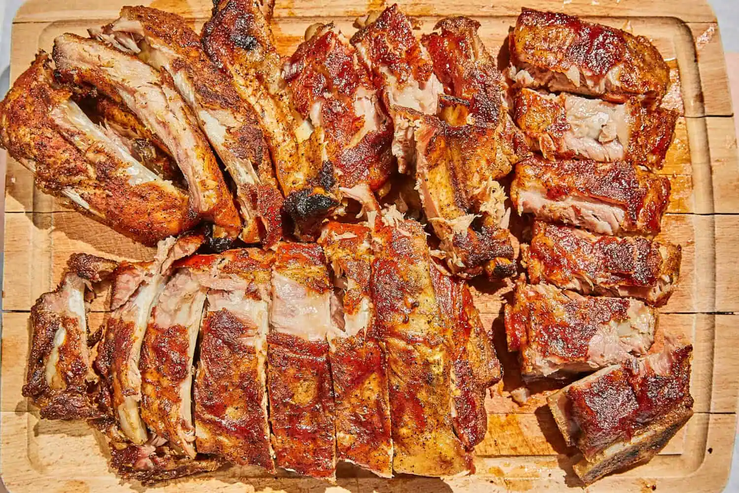 how hot to cook pork ribs