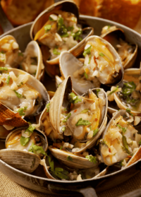 Clams On The Grill - Groomer's Seafood