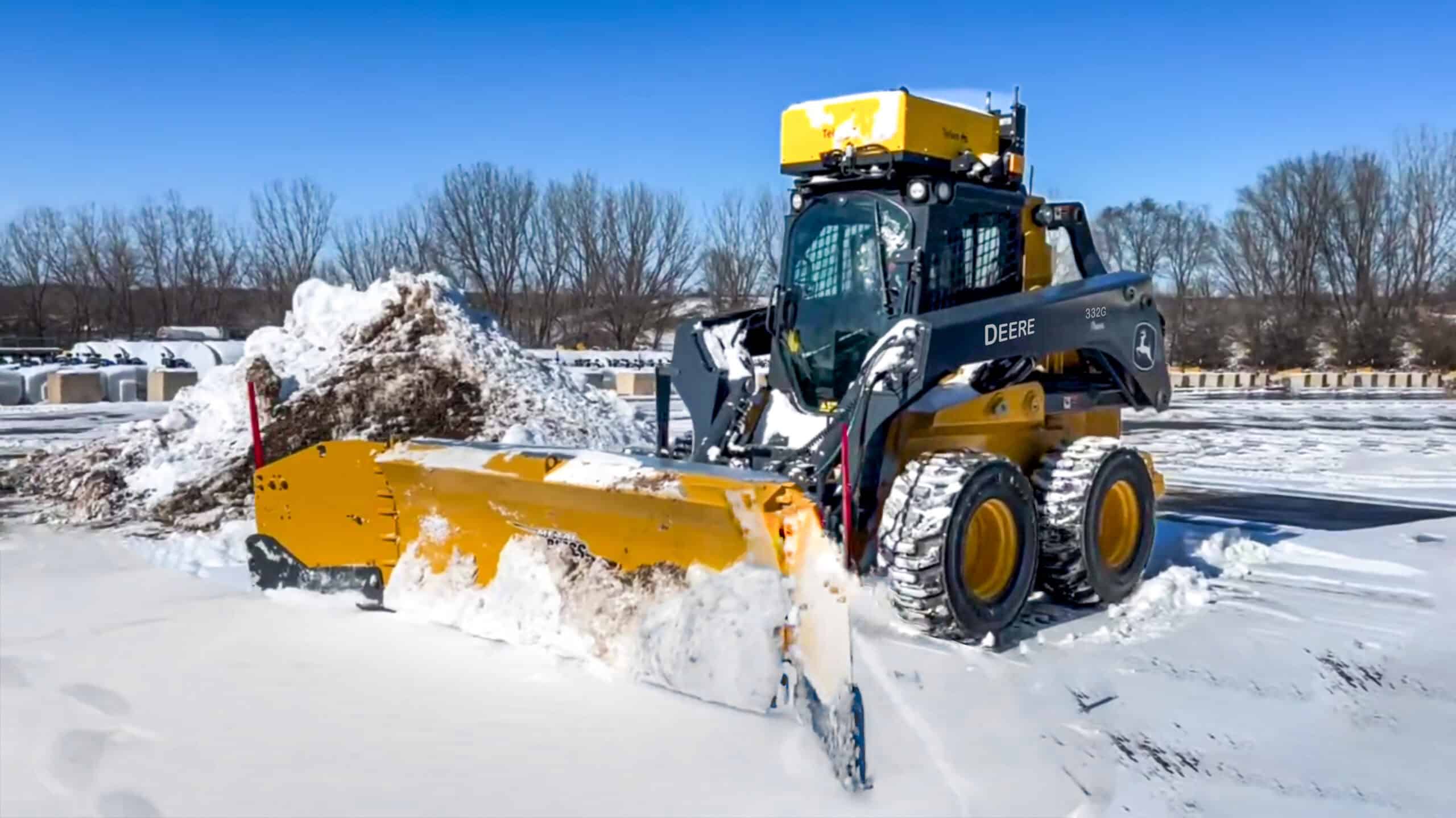 Remote-Operated, Autonomous Industrial Snow Plow Hits Market