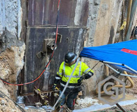 Polyurethane Grouting - CJGeo Contractors