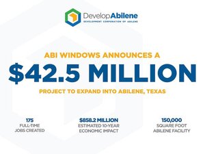 ABI Windows To Locate $42M Manufacturing Facility In Texas