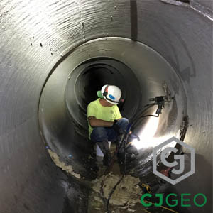 Reinforced Concrete Pipe Repair - CJGeo Contractors
