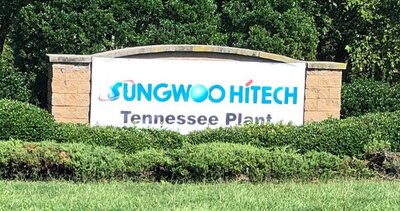 Sungwoo Hitech Picks Tennessee For First U.S. Manufacturing Operation