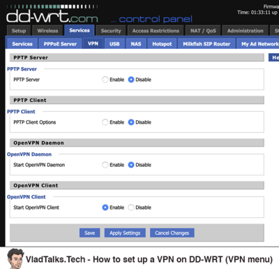How to set up a VPN on router and get the VPN on all devices