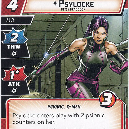 Psylocke (Betsy Braddock) – Crazy Jackalope Games
