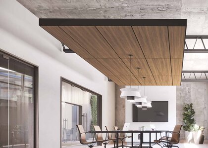 Lyra® PB Ceiling Panels Have A New Wood Look