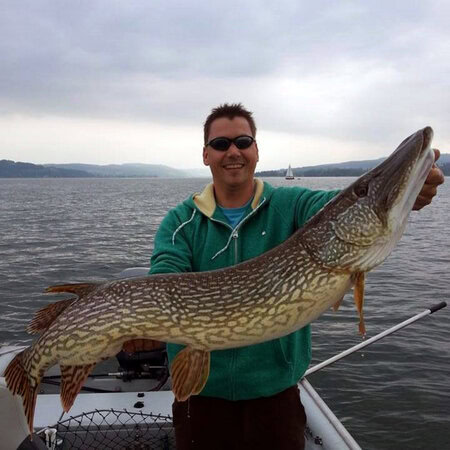 Pike fishing on Lake Constance with Stephan Förg | Infos | Ratings