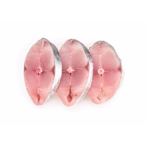 Frozen Wahoo Steaks Portion 8/10 oz - Groomer's Seafood