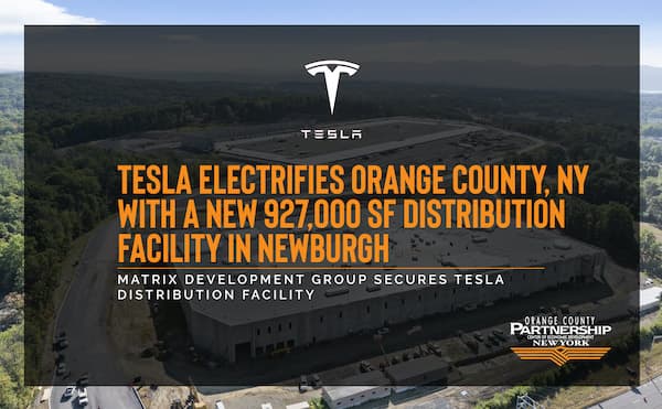 Tesla Picks New York For EV Parts Distribution Facility