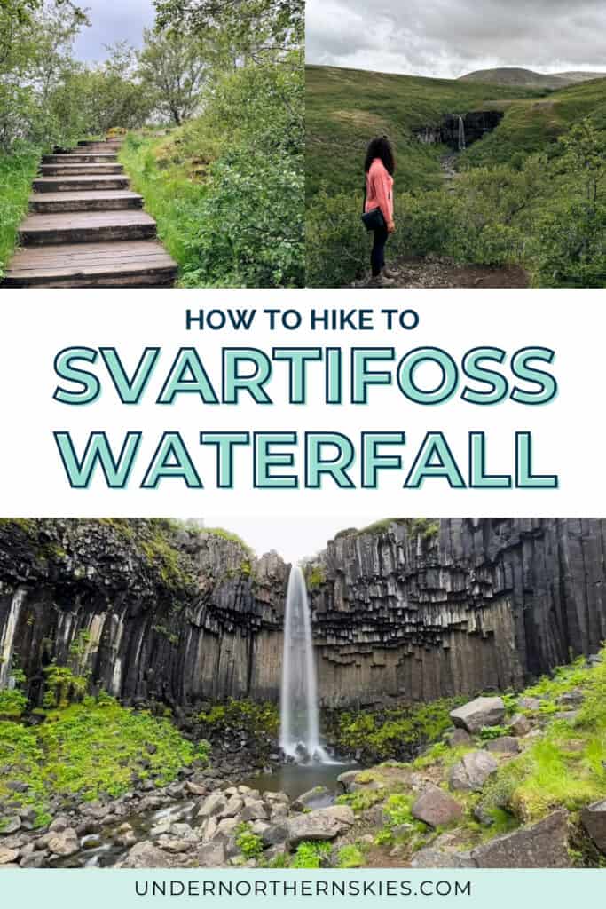 svartifoss waterfall hike time