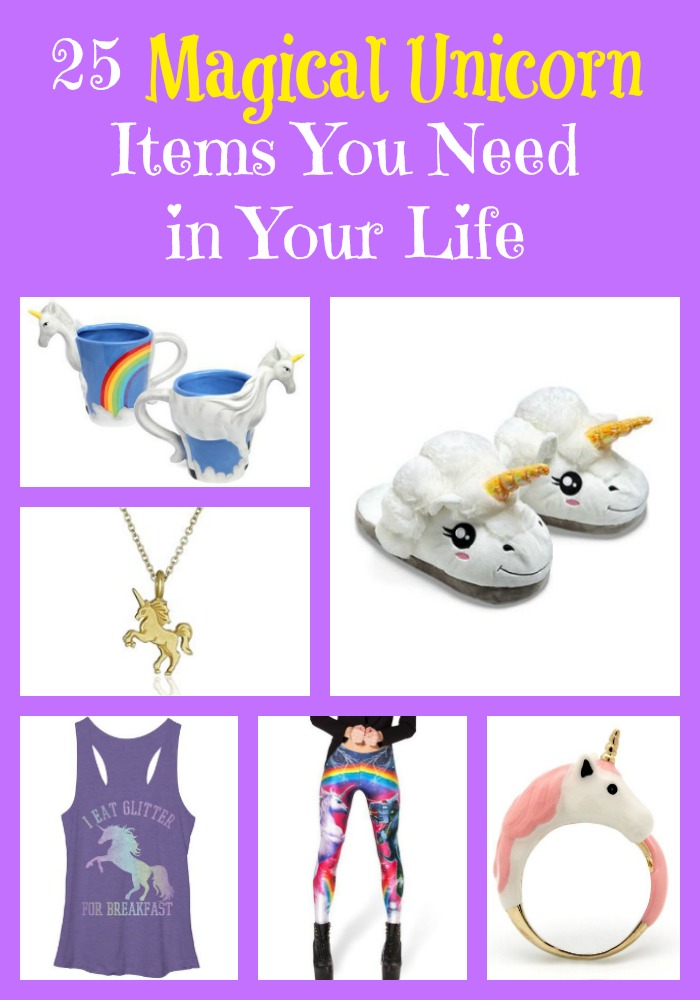 Magical Unicorn Clothing & Unicorn Decor Items