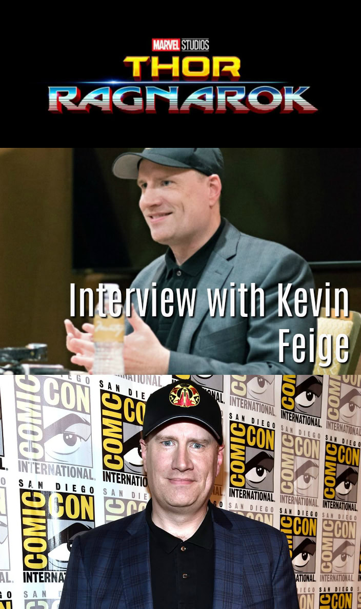 Interview with Kevin Feige on Thor, the Hulk, a Female Hero Movie + More